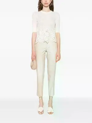 Ermanno Scervino Pressed-crease Trousers