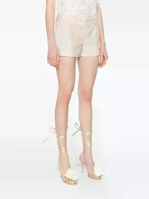 Ermanno Scervino Pressed-crease Thigh-length Shorts - Neutrals