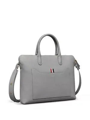 Thom Browne Leather Tote Bag