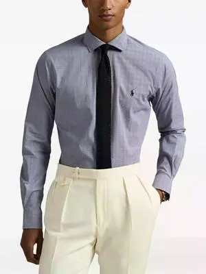 Polo Ralph Lauren Plaid Poplin Shirt - Blue