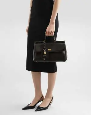Dolce & Gabbana Medium My Sicily Handbag - Black