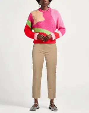 Max Mara Twill Straight-leg Pants - Sand