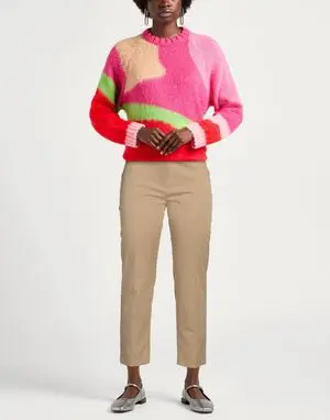 Max Mara Twill Straight-leg Pants - Sand