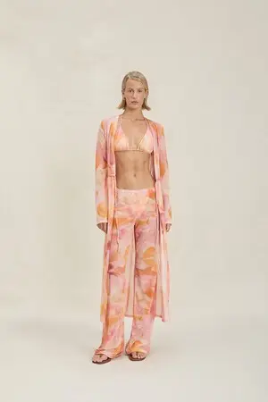 Devon Windsor Oakley Robe - Orange