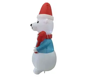 NORTHLIGHT Led Polar Bear Yard Christmas Decor .25