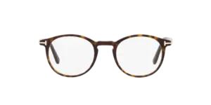 TOM FORD Phantos Eyeglasses - Brown Tortoise