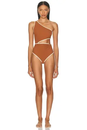 Johanna Ortiz One Shoulder Swimsuits
