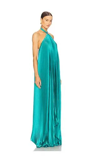 L'IDEE Deesse Gown - Teal