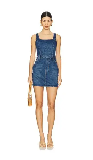 MOTHER The Over It Dress - Blue
