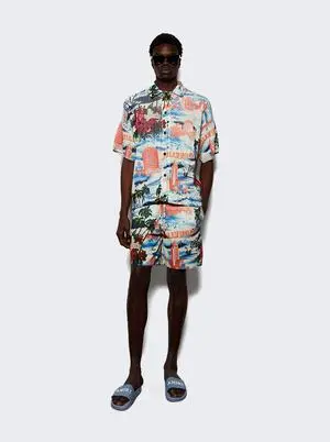 Amiri Cityscape Short - Multicolor