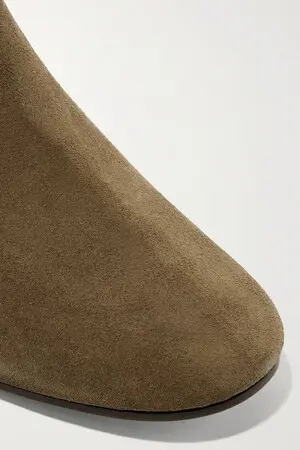 Isabel Marant Étoile Dicker Suede Cowboy Boots - Brown
