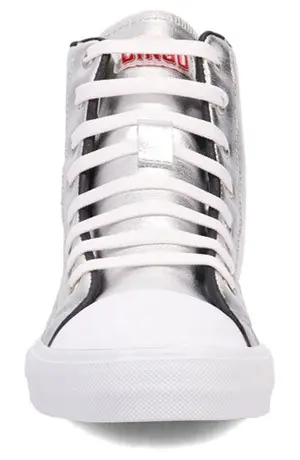 DINGO Knarly High-top Sneakers - Silver