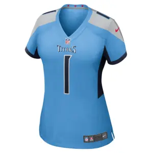 Nike Cam Ward Tennessee Titans 2025 Nfl Draft First Round Pick Nfl Game Jersey - Blue