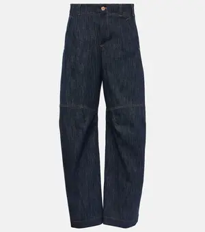 BRUNELLO CUCINELLI Brunello Cucinelli High-Rise Wide-Leg Jeans