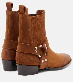 Paris Texas Helena Suede Ankle Boots