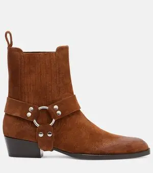 Paris Texas Helena Suede Ankle Boots