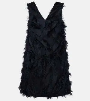 Brunello Cucinelli Fringed Minidress