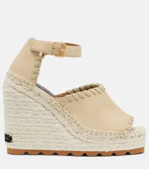 Stella McCartney Wedge Espadrilles - Beige