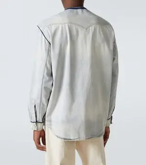 MAISON MARGIELA Embellished Denim Overshirt
