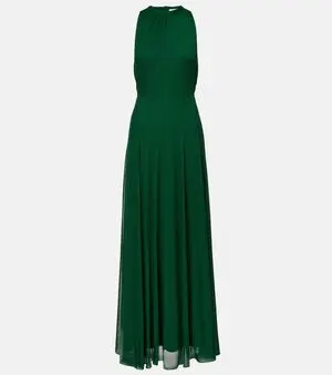 Max Mara Button Detailed Evening Dresses