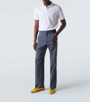 Prada Cotton Piqu� Polo Shirt