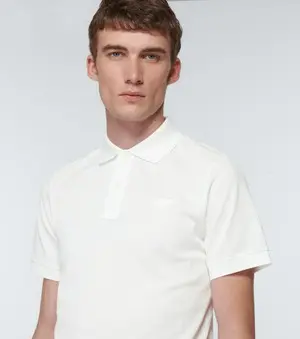 Prada Cotton Piqu� Polo Shirt
