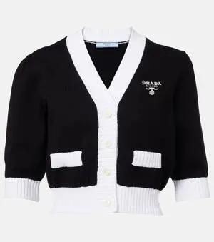 Prada Pocket Cardigans For Women
