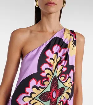 La DoubleJ Roy Phoenix Placée Printed Maxi Dress - Multicoloured