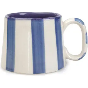 CASA AMAROSA Stripe Mug Blue