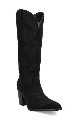 DINGO Evita Western Boot - Black