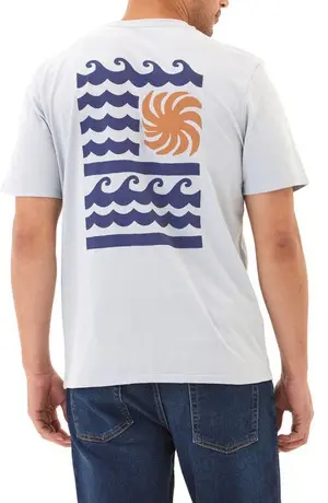 THREADS 4 THOUGHT Pacific Reflections Cotton Blend Graphic T-shirt