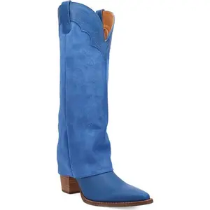DINGO Wild Fire Western Boot - Blue