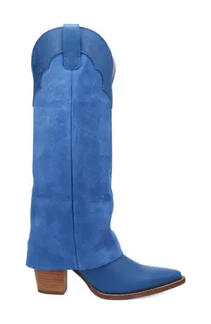 DINGO Wild Fire Western Boot - Blue