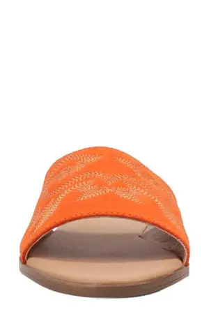 DINGO Lasso Suede Slide Sandal