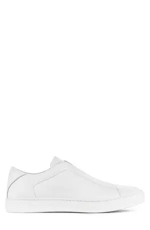 To Boot New York Cale Laceless Low Top Sneaker - White