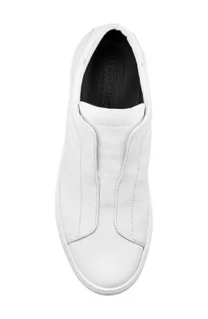 To Boot New York Cale Laceless Low Top Sneaker - White