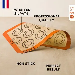 SILPAT Large Perfect Cookie Non-stick Silicone Baking Mat