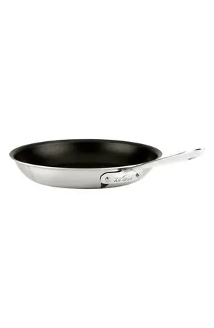 ALL-CLAD D5 Brushed Pro Nonstick 12-inch Fry Pan - Silver