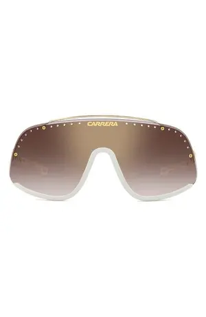 Carrera Eyewear Gradient Shield Sunglasses - Gold Ivory