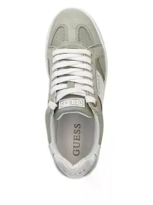 Guess Suede Paneled Sneakers
