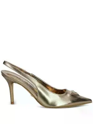 Guess Gold Tone Shoes For Women