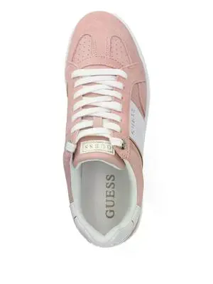 Guess Suede Panelled Sneakers