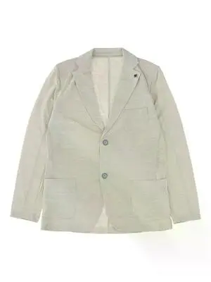 GRAN SASSO Linen Single-breasted Blazer
