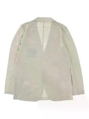 GRAN SASSO Linen Single-breasted Blazer