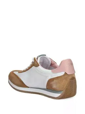 Guess Skroll Suede-paneled Lace-up Sneakers