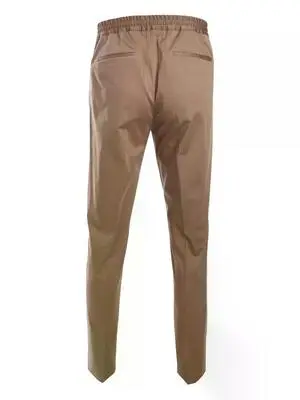 LARDINI Pleated Elasticated-waistband Trousers