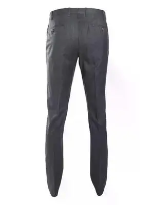 LARDINI Tailored Wool Trousers - Grey