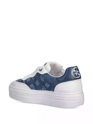 Guess Denim Platform Sneakers