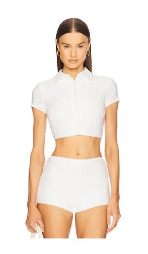 LOBA Caity Eyelet Top