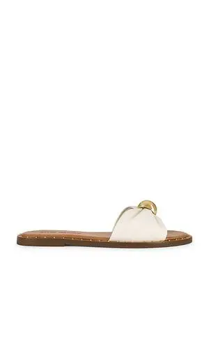 Steve Madden Dipsy Flat - White Leather